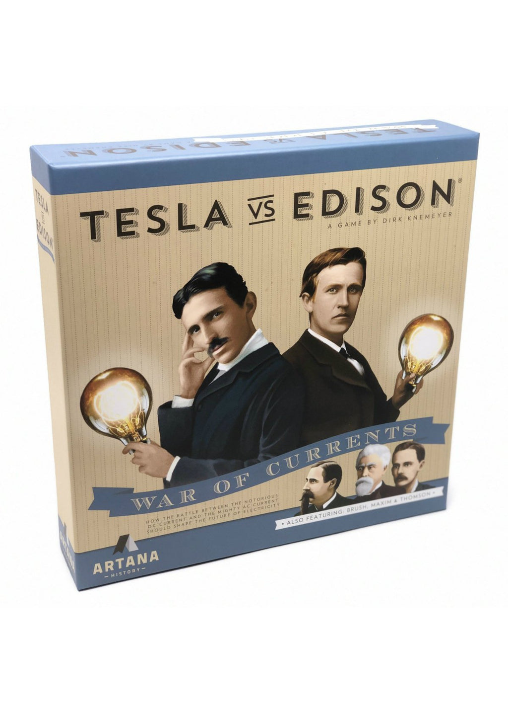 Tesla vs. Edison: War of Currents – Tabletop Games Pty Ltd