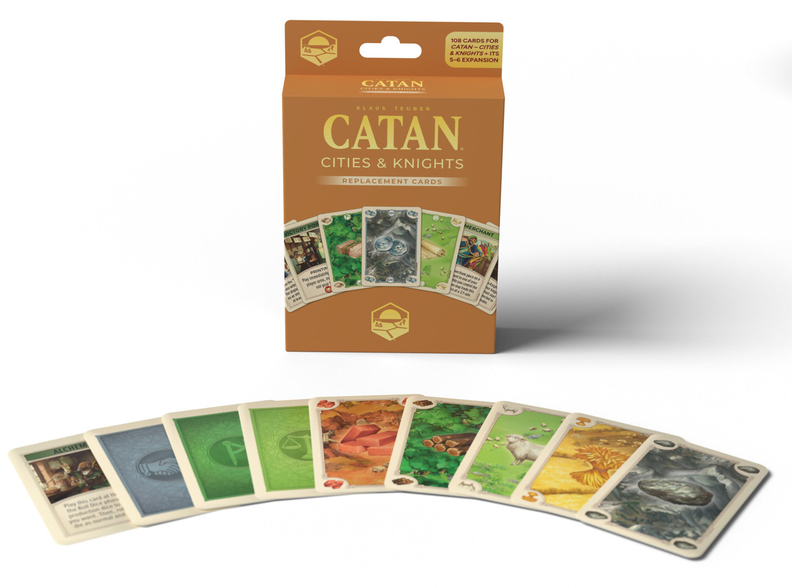 Catan (6th Edition): Cities & Knights Cards Accessory – Tabletop Games ...