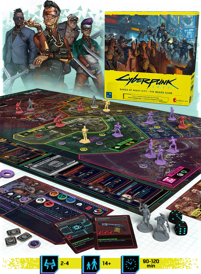 Cyberpunk 2077: Gangs of Night City – Tabletop Games Pty Ltd