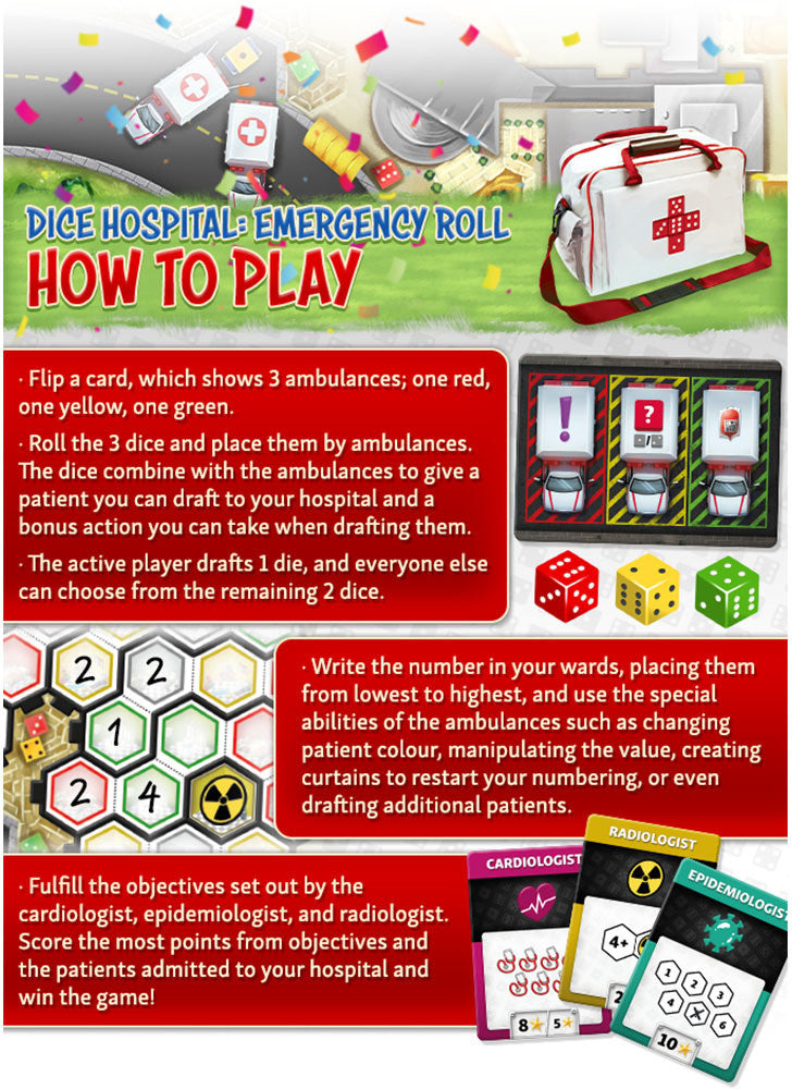 Dice Hospital: Emergency Roll – Tabletop Games Pty Ltd