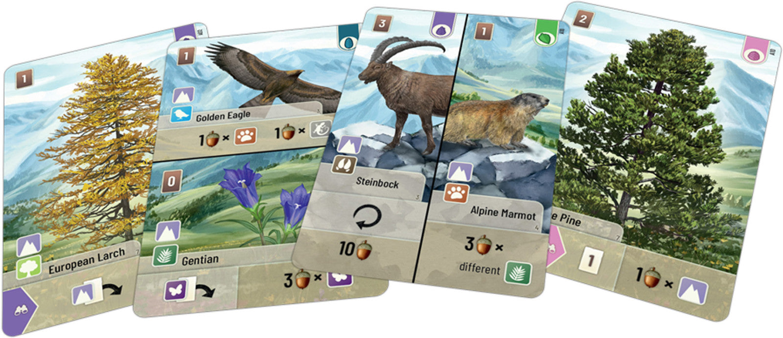 Forest Shuffle: Alpine Expansion – Tabletop Games Pty Ltd