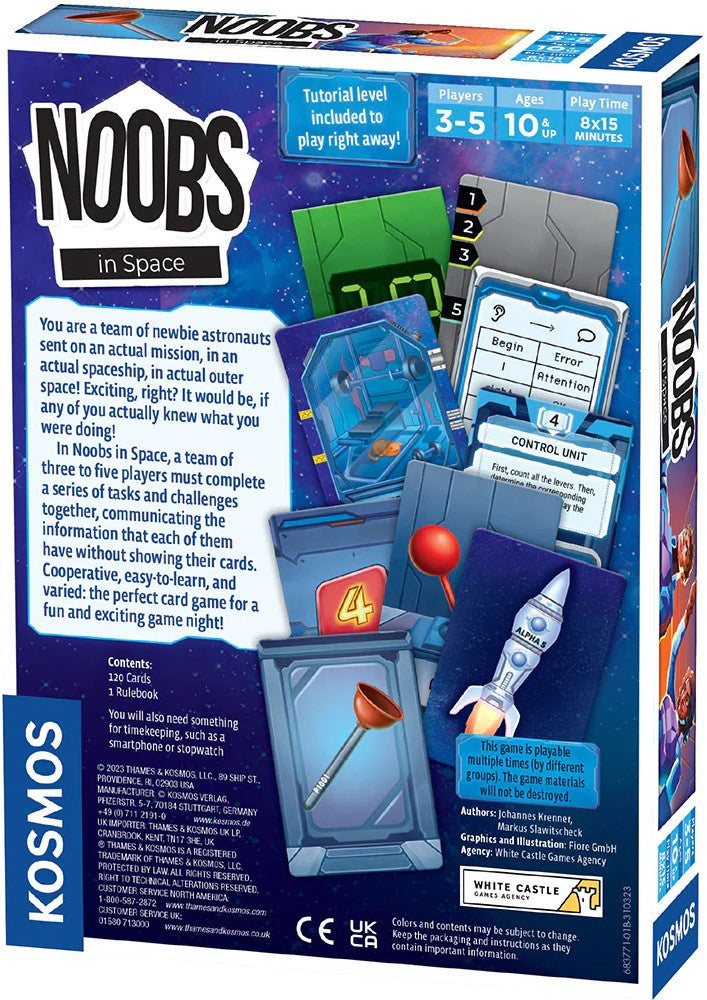 Noobs in Space – Tabletop Games Pty Ltd