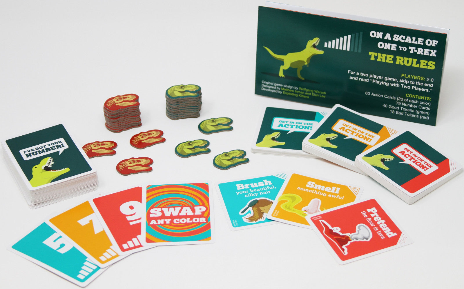 On A Scale of One to T-Rex (By Exploding Kittens) – Tabletop Games Pty Ltd