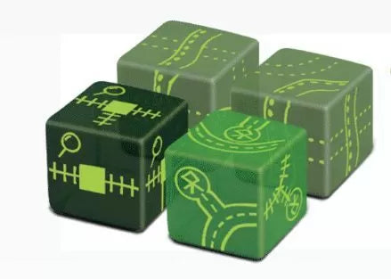 Railroad Ink: Challenge Dice - Expansion Eldritch Pack – Tabletop Games ...