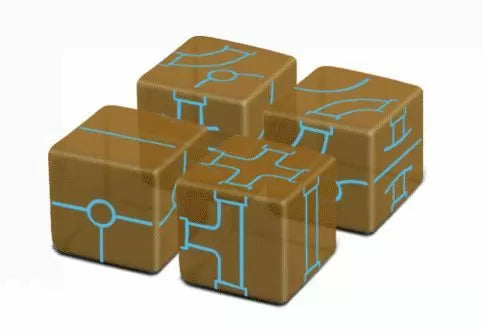 Railroad Ink: Challenge Dice - Expansion Underground Pack – Tabletop ...