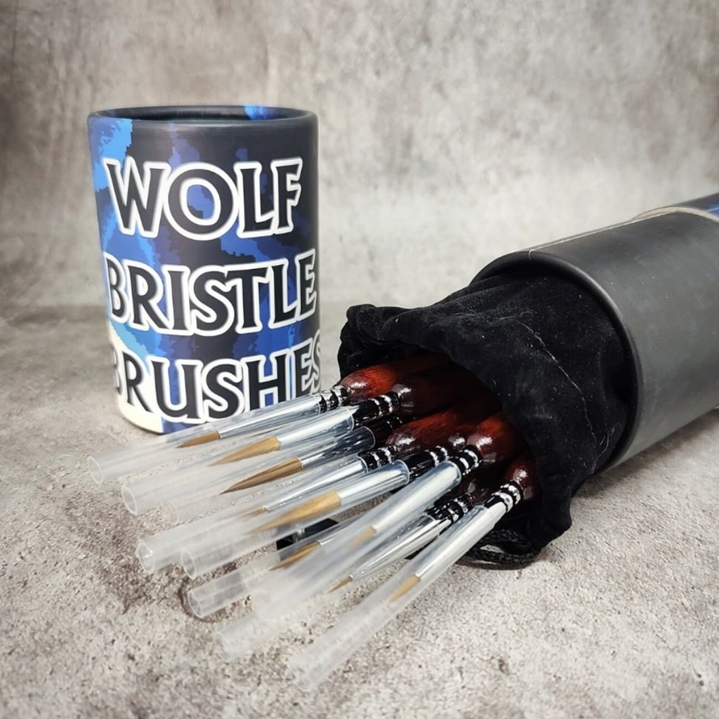 Paint Brush: Wolf Bristle Brushes – Tabletop Games Pty Ltd