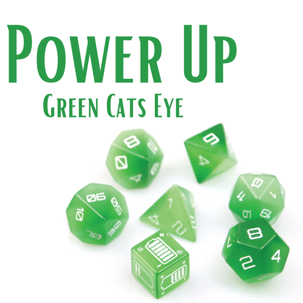 Dice: Level Up Dice Set - Power Up – Tabletop Games Pty Ltd