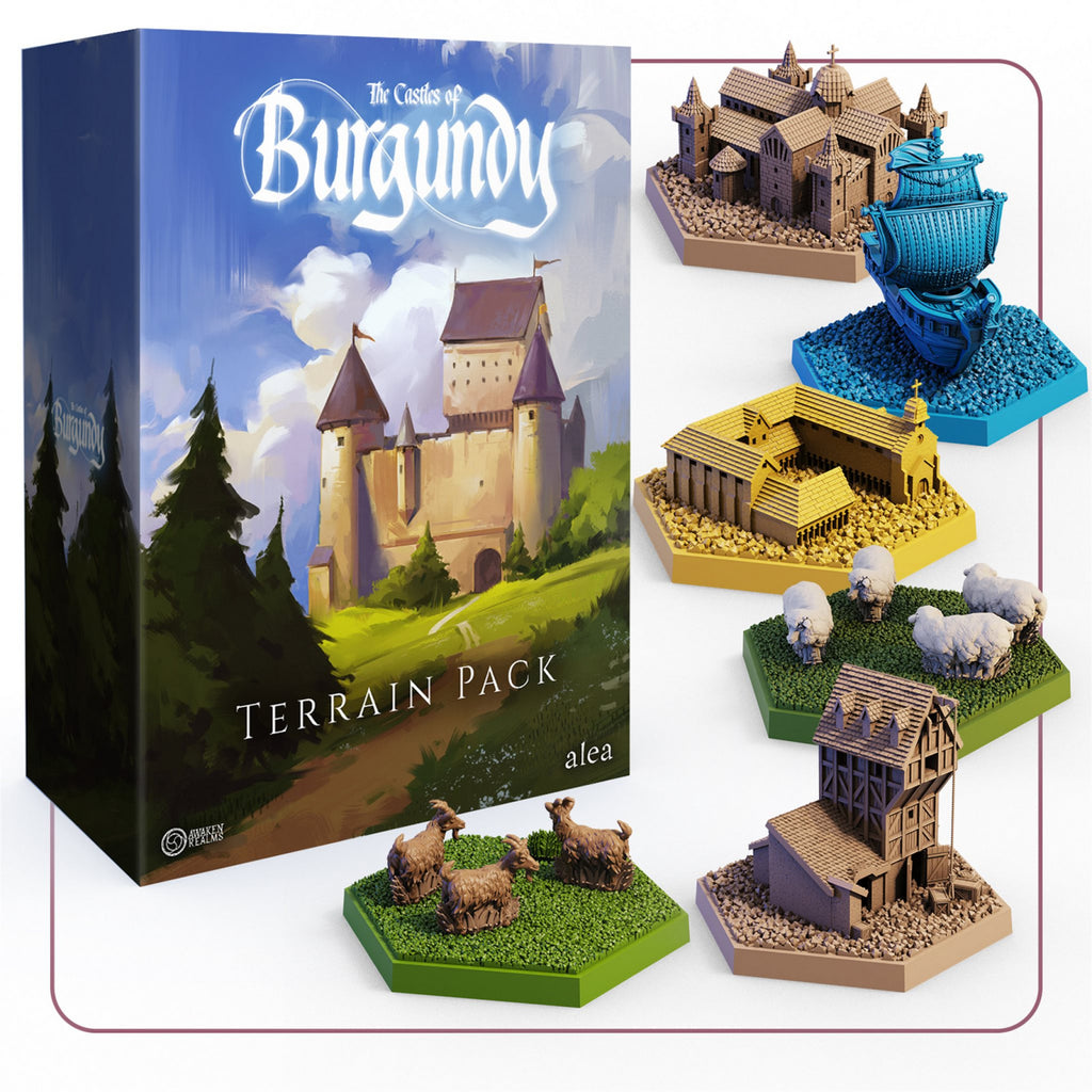 The Castles of Burgundy - Special Edition 3D Terrain Pack – Tabletop ...